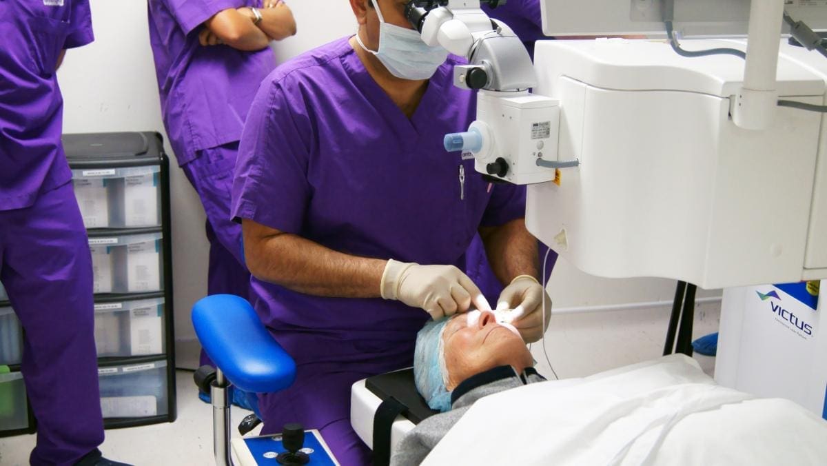 Trans-Lens Hydrodissection: Centre For Sight Eye Surgery